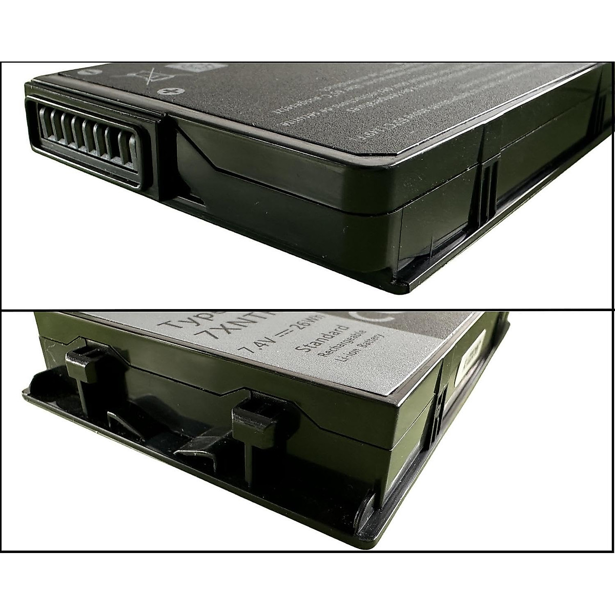 HCSK 7XNTR Laptop Battery Replacement for Dell Latitude 12 7202 7212 Rugged Extreme Tablet Series Notebook J7HTX 07XNTR FH8RW 0FH8RW 7.4V 26Wh 3420mAh