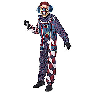 Spirit Halloween Kids Light-Up Colorful Clown Costume - S