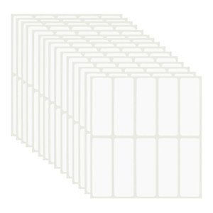 HOSSIAN File Folder Labels Name Filing Envelopes Label Stickers, 0.6 x 1.57 in, Small Label Nametags for Jars, Bottles, Food Containers, File Folders, Pack of 150 (150)