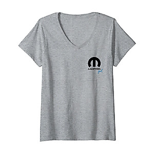 Womens Mopar Girl V-Neck T-Shirt