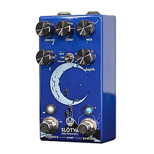 Walrus Audio Audio Slotva Multi Texture Reverb Pedal, Blue (900-1062)