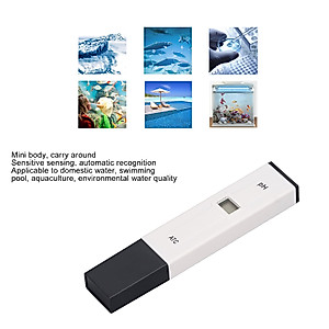 Water PH Meter Sensitive Stable Performance Pocket Size PH Test Pen for Agriculture Aquaculture