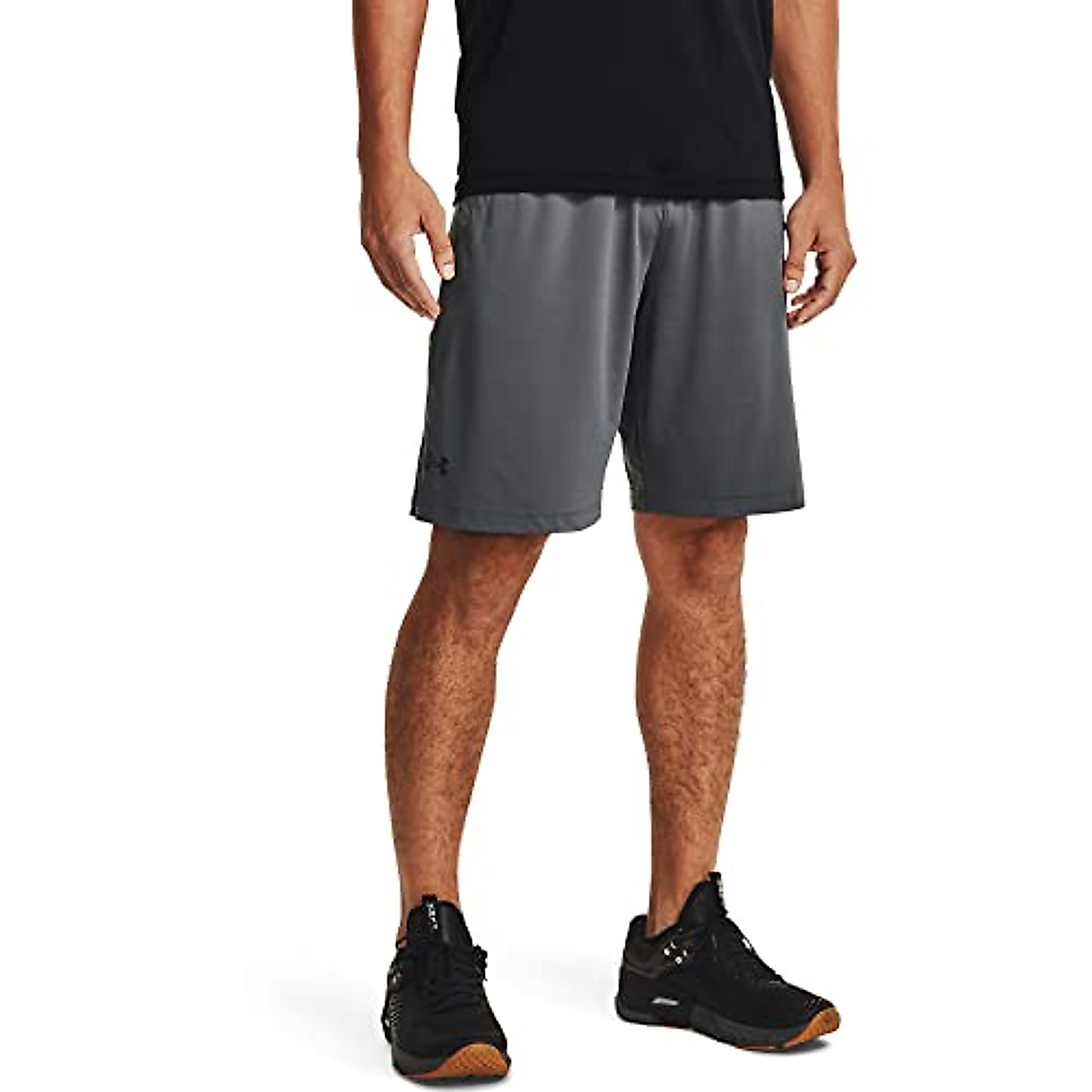 Under Armour Men's Raid 2.0 Gym Shorts, Pitch Gray (012)/Black, 4X-Large