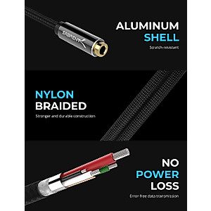 SABRENT 10-Feet USB 3.0 Extension Cable (A-Male to A-Female) with 20" USB Type-A to 3.5mm Dual Audio Jack Adapter