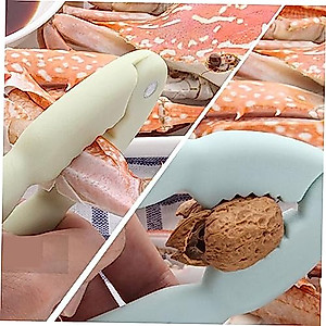 Biscuits Cookies Nut Machine Plastic Clips Nut Plastic Nut Clips Lobster Crab Leg Tool Bottle Opener Chestnut Supplies Nutcracker Plastic Lobster Crackers Gift Cookies