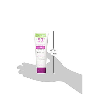 Medline Remedy 50+ Daily Moisturizing Facial Lotion, 4 oz Tube
