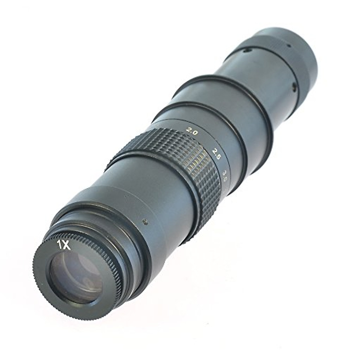 HAYEAR HD 0.7X-4.5X 180X Zoom C-Mount Parallel Light Lens for Zoom Monocular Industry Microscope Camera Glass Lens 40mm/50mm Ring