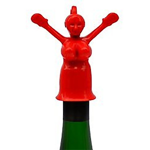 Fairly Odd Novelties Mrs Perky Novelty Bottle Stopper