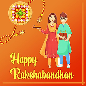 Belexy 12 Rakhi Set for Brother, Sister, Bhaiya, Bhabhi, Multiple Design, Raksha Bandhan Gift, Vary Color - Pack of 12