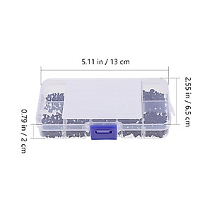 Mobestech 1 Set Machine Screw Tapping Laptop Flat Self-Tapping Caps Computer Countersunk Head