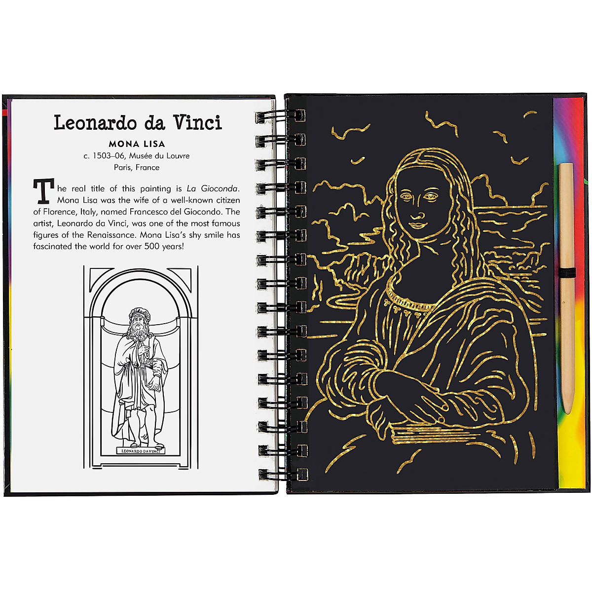 Scratch & Sketch Fine Art (Trace Along)