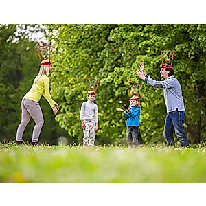 90shine Christmas Gag Gifts Headband Hoop Ball Game White Elephant Exchange Party Xmas Holiday Fun Carnival Activities