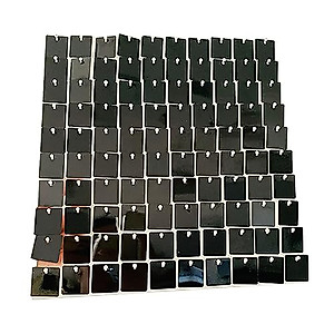 Shimmer Wall Backdrop, 56 Pcs Shimmer Wall Panel Backdrop Sequin Background for Christmas Birthday Party Events (Color : Matt Glitter Gold)