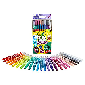Crayola Silly Scents Twistables Crayons, Sweet Scented Crayons, 24 Count