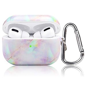 KOREDA AirPods Pro 2nd/1st Generation Case - Protective Hard Cover for Girls Women Men with Keychain for Airpods Pro 2nd/1st Gen