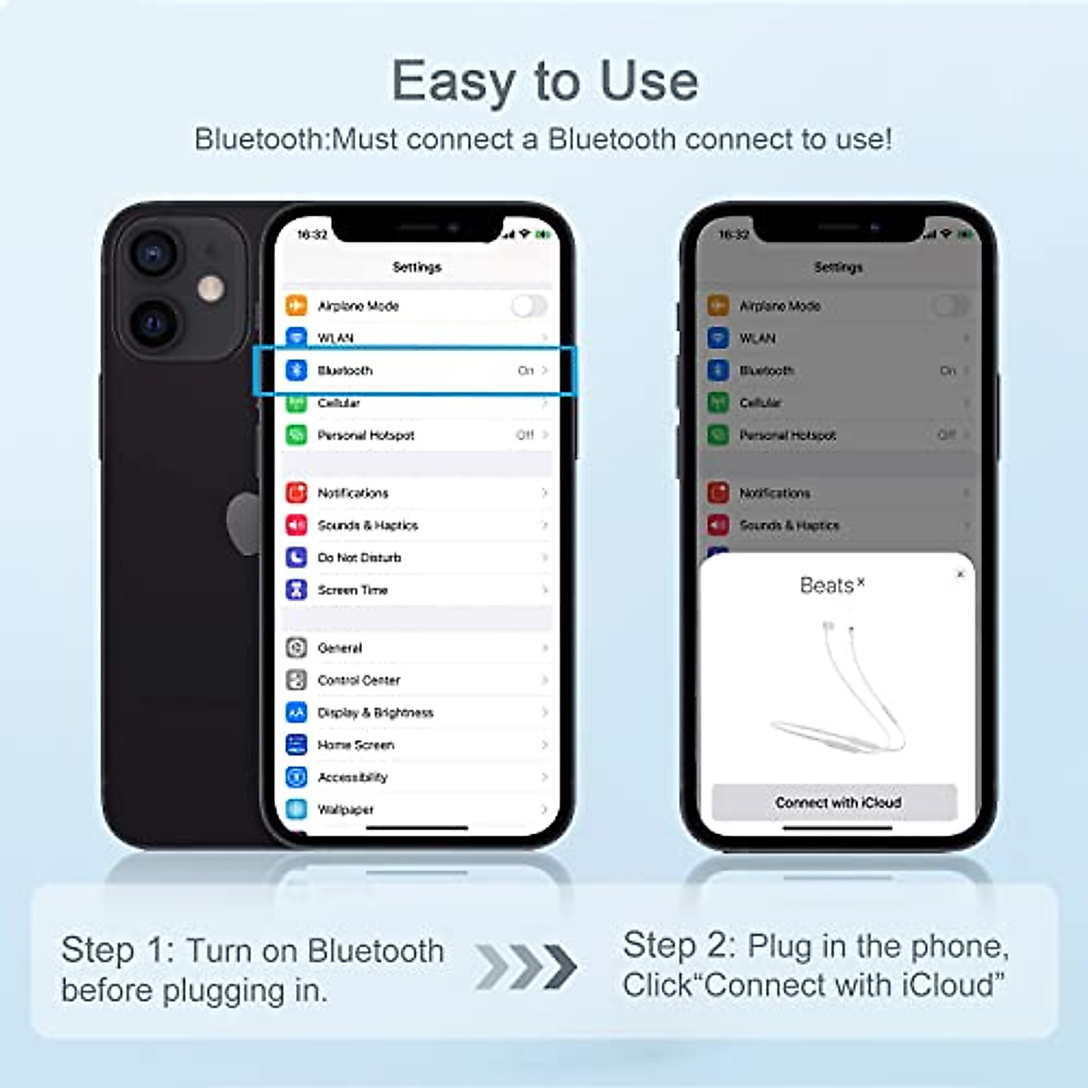 2 Pack-Apple Earbuds/Wired Earphones/iPhone Headphones/Lightning [Apple MFi Certified] Built-in Microphone & Volume Control Compatible with iPhone 7/8/X/11/12/13/14/Pro/Pro Max, Support All iOS System