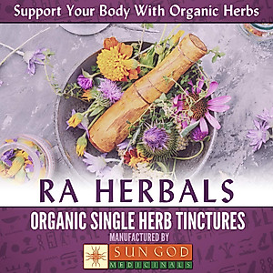 Sun God Medicinals Ra Herbals Organic Alfalfa Liquid Extract - Detox Support - 1 fl oz