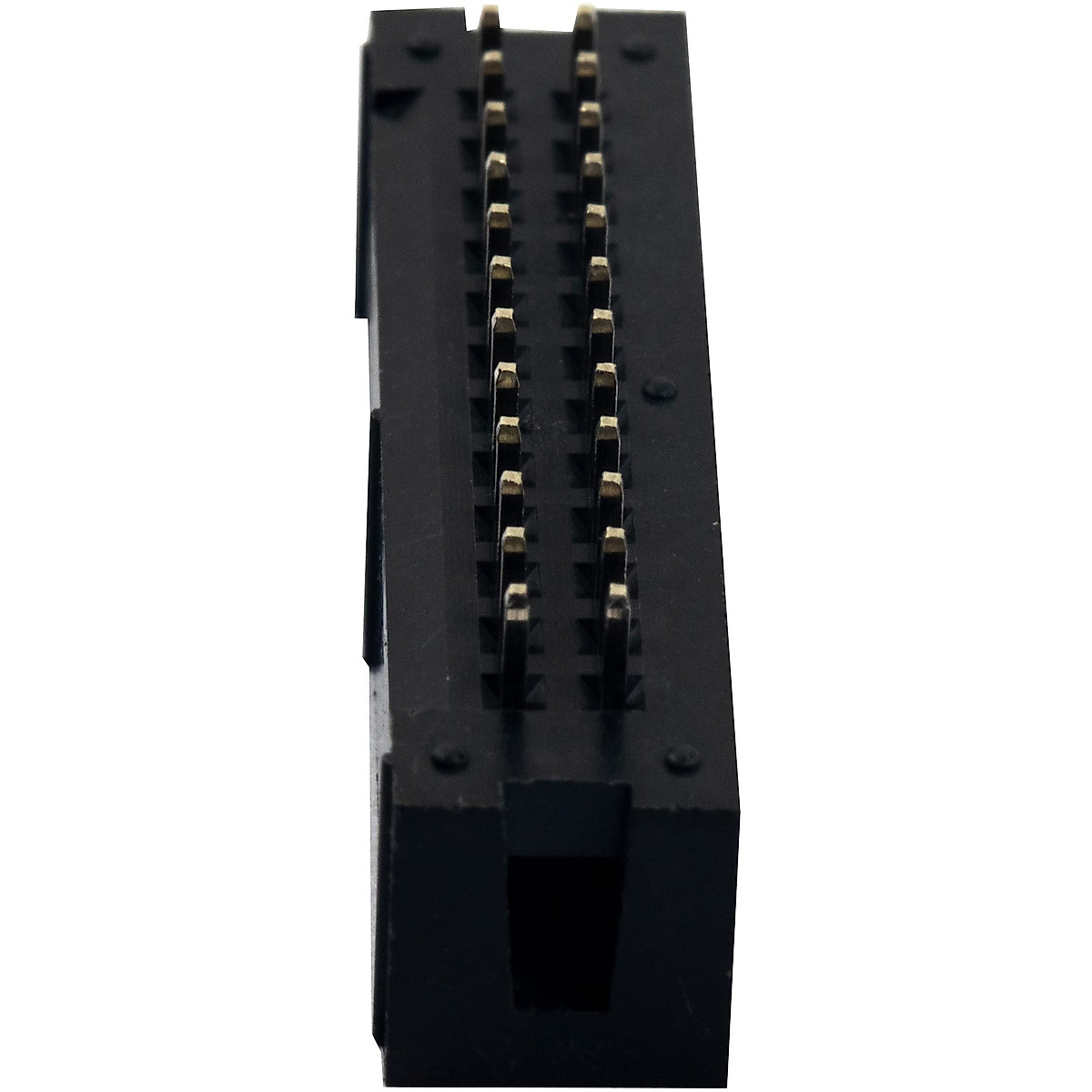 whiteeeen 20pcs 2 x 12 24 Pins 2.54mm IDC Socket Straight Male Box Header Connector