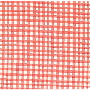 Michael Miller Gingham Play, Coral
