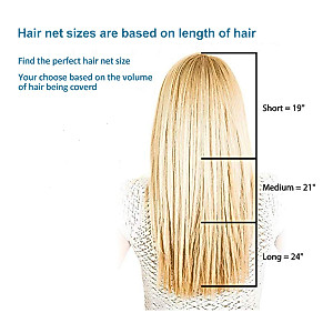 Cleaing Pack of 100 24 Inch White Disposable Hair Cap, Hair Net for Nurses, Cooking, Food Service, Salon