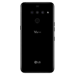 LG V50 ThinQ Smartphone LMV450PM, 5G, 128GB, Aurora Black - Sprint CDMA and GSM Unlocked