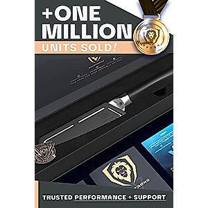 Dalstrong Paring Knife - 3.5" - Vanquish Series - Forged High Carbon German Steel - POM Handle - NSF Certified