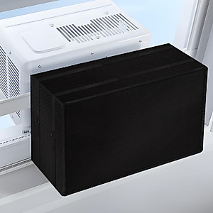 Window Air Conditioner Indoor Cover Compatible with Midea U Shaped 8000/10000/120000 BTU Air Conditioner, Inside Window AC Covers Waterproof Protection Cover with Adjustable Straps