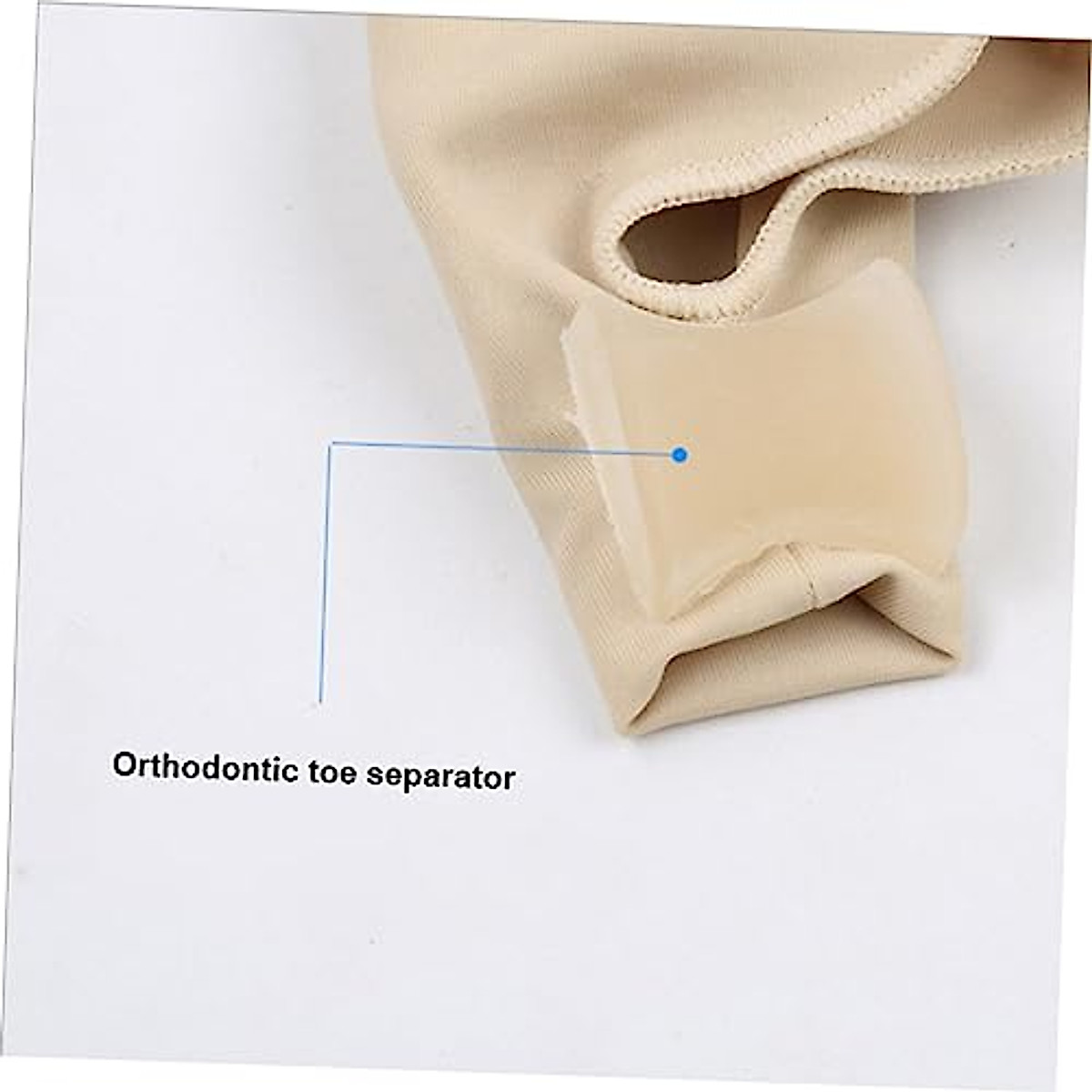 Thumb Brace 1 Pair Night Splint Thumb Protector Tool Stand Bunion Brace Nylon Socks Hallux Valgus Gloves Trigger Bracket Forefoot Khaki Pedicure Foot Protectors for Feet