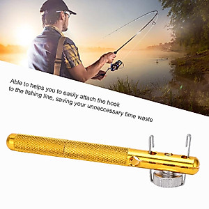 Fishing Knot Tying Tool, Fishing Knot Tier Tying Tool Hook Line Knotting Portable for Quick Knoting Hook Connection