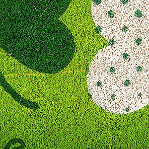 DII Indoor/Outdoor Natural Coir Fiber Spring/Summer Doormat, 17x29, Top of The Mornin' to Yah!