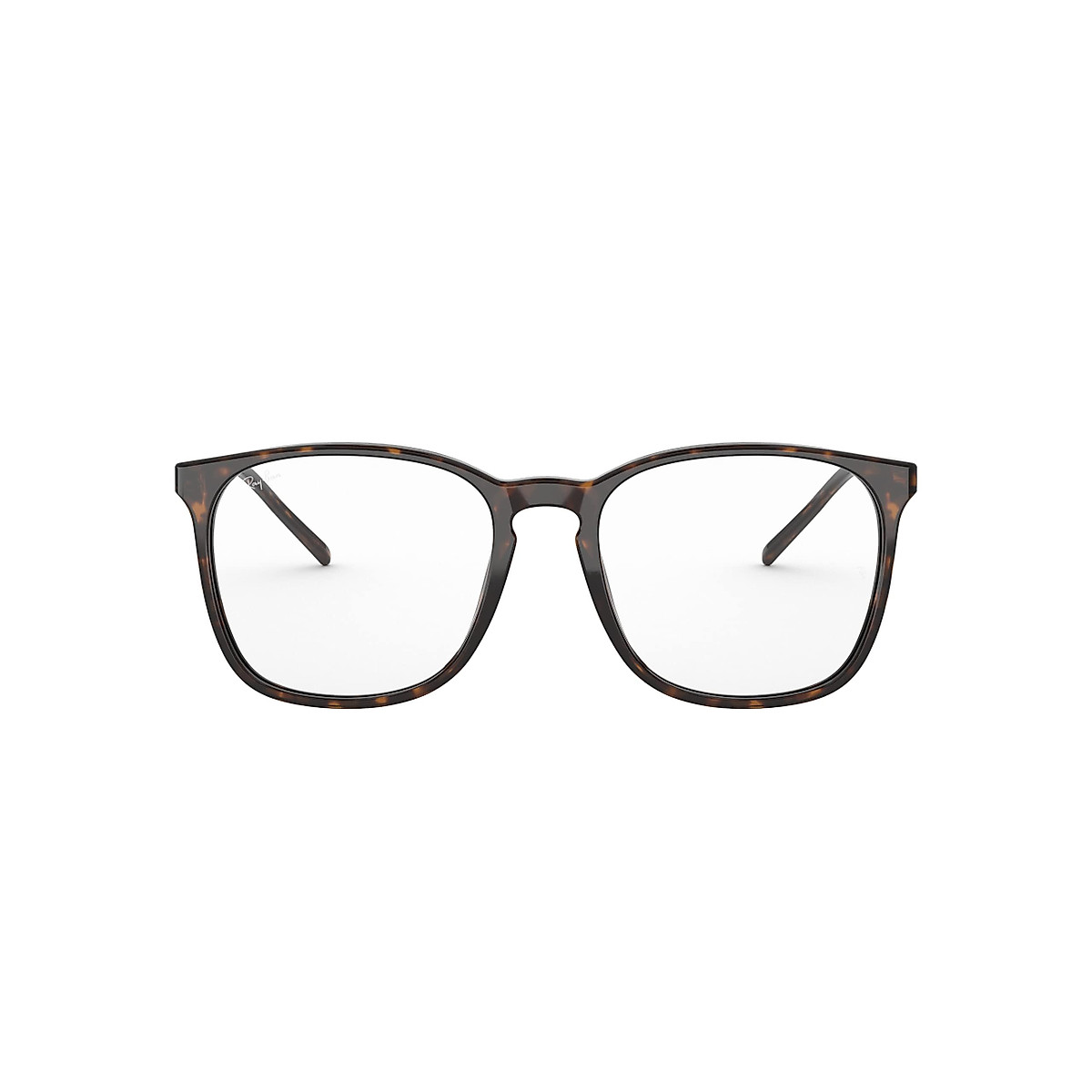 Ray-Ban RX5387 Square Prescription Eyeglass Frames, Havana/Demo Lens, 54 mm