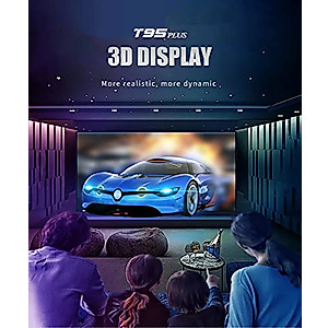 Android 11.0 TV Box T95Z Plus RK3566 Quad Core 4GB RAM 32GB ROM with Dual Wi-Fi 2.4G/5.0G, BT 4.0/ 3D Ultra HD 8K/ H.265/ 1000M LAN/ USB 3.0 Smart TV Box