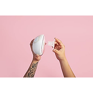 Pumping Pretty Pump Flange Inserts, Compatible with Wearable Breast Pumps, Fits Into 24/25mm Flanges, Breast Pump Accessories, Flange Inserts Suitable for Flat and Elastic Nipples, 2-Pc Set, 19mm