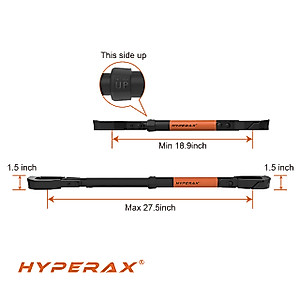 Hyperax Adapter Fits Up to 70lbs for E Bike Hitch Platform Rack, Perfect for LECTRIC, RAD Power, AVENTON, and Other Step Thru or Folding E Bikes.