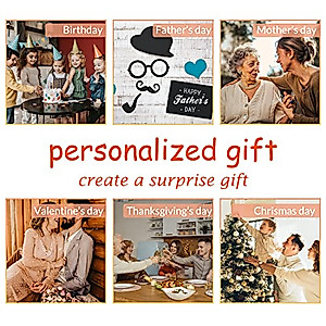 Custom Fleece Blanket with Picture Personalized Blanket Throw with Photo Name Customized Graudation Gift for Student 12 Photos Collage (120x150cm)