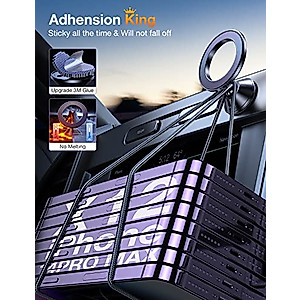 TORRAS for MagSafe Car Mount [Compact & Powerful] Magnetic Phone Holder for Car Dashboard Precision Align iPhone Car Holder Mount Cellphone [20 Strong Magnets] for iPhone 15/14/13/12 Pro Max Plus