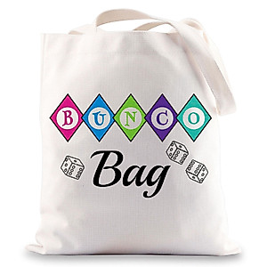 G2TUP Bunco Game Night Funny Bunco Gifts for Women Accessory Pouch Bunco Bag Dice Game Gift Idea (bunco dice T)