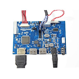 VSDISPLAY 9.1" 9.1 Inch 822X260 LCD Screen LQ091B1LW01 with HD-MI USB LCD Controller Board VS-TY2660H-V818