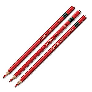 3x Stabilo-All Pencils (Red)