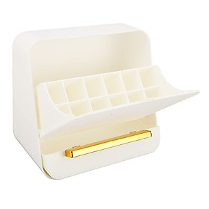 plplaaoo Storage Box for Lipstick, Lipstick Storage Box,Lipstick Organizer,Lipstick Holder,Separated Compartments Dustproof Waterproof Lip Glaze Case with Drawers, lipstick storage box storage box