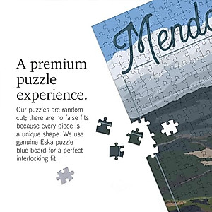 Mendocino Coast, California, Coast Scene (1000 Piece Puzzle, Challenging Jigsaw Puzzle for Adults, Made in USA)