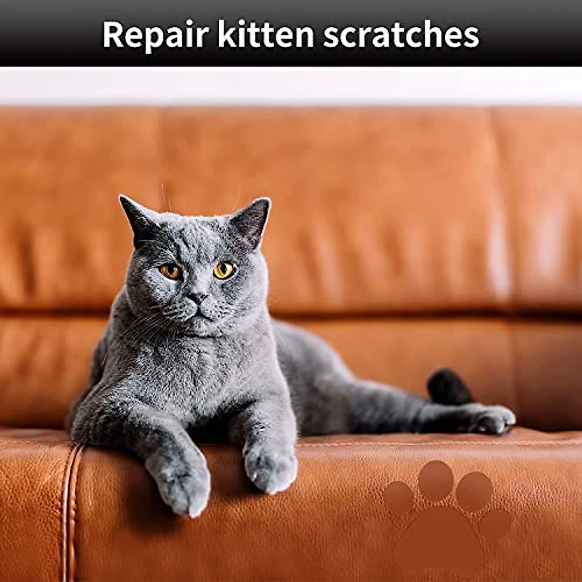 Leather Repair Patch 8×11 inch Strong Adhesive Repair Tape, Anti Scratch Patch for Couch, Sofas, Car Seat, DIY Furniture Upholstery, Handbags, Jackets First Aid Stick On Patch(Black)