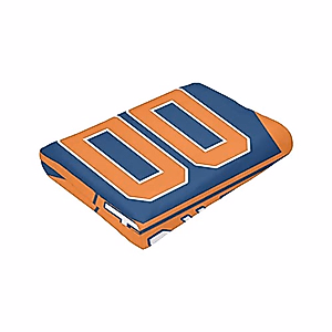 Custom Blanket for Bed Fans Gift Baseball City Winter Summer Fleece Throw Blankets Personalized Name and Number, 30"x40", 50"x60", 70"x80"