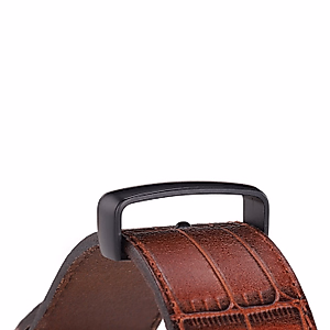 DJCAIZYY Black Belt Keeper 1 1/2" (40mm) Anti-slip Belt Loop Men's Belt Buckle Accessories