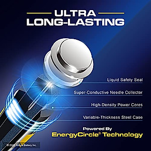 Allmax AA Maximum Power Alkaline Double A Batteries (100 Count) – Ultra Long-Lasting, 10-Year Shelf Life, Leakproof Design, Superior Performance – 1.5V