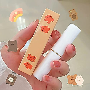 LuckNest 4Pcs Thrive Lip Tint Hydrating, Strong Moisturizing Effect Tinted Lipstick Lip Balm Hydrating, Natural Ingredients Sheer Moisture Lip Tint, Non-Sticky and Long-Lasting Lip Care (B)