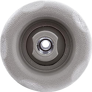 Waterway Plastics Jet Intl, WW Poly Storm,3-3/8"fd,Dir,Text Scal,Sterling Silver