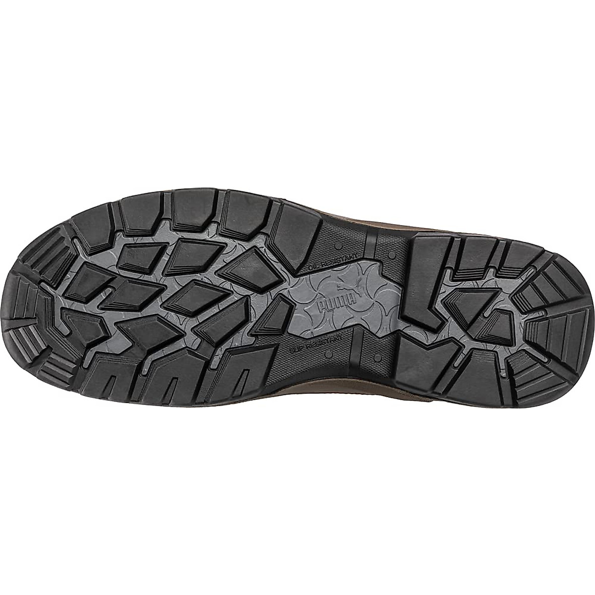 PUMA Men's Tanami Brown Mid Industrial Shoe, 9.5