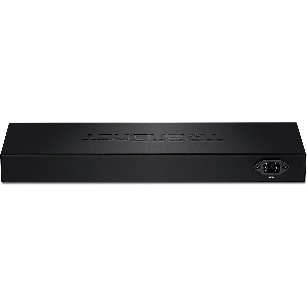 TRENDnet - TEG-S16G 16-Port Unmanaged Gigabit GREENnet Switch, TEG-S16G, 16 x RJ-45 Ports, 32 Gbps Switching Capacity, Fanless, Rack Mountable, Network Ethernet Switch, Lifetime Protection Black