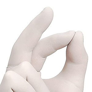 HALYARD Sterling Nitrile Exam Gloves, Powder-Free, 3.8 mil, 9.5", Gray, Medium, 50707 (Box of 200)